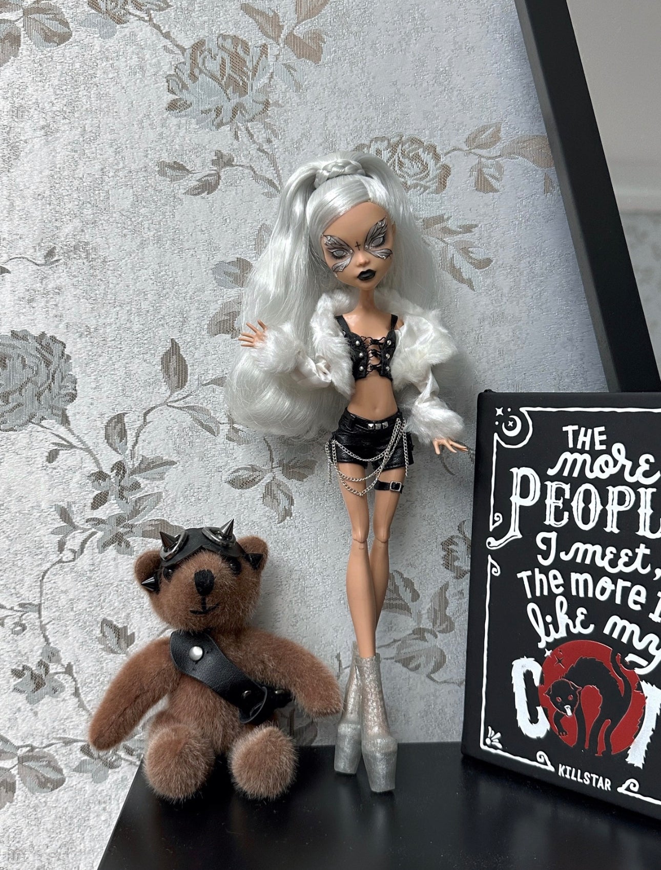 MONSTER HIGH DOLL OOAK CUSTOM，MONSTER HIGH DOLLS REPAINT,FRANKIE,DRACU ...