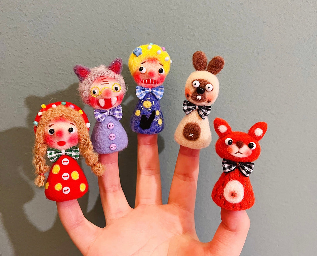 Needle felt wool ,needle felted mini toys. Handmade Craft Children's G ...
