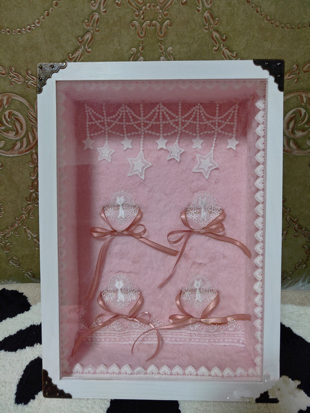 Blythe/BJD dollhouse dioramaroom French room box DOLLSHOWCASE/DISPLAYC ...