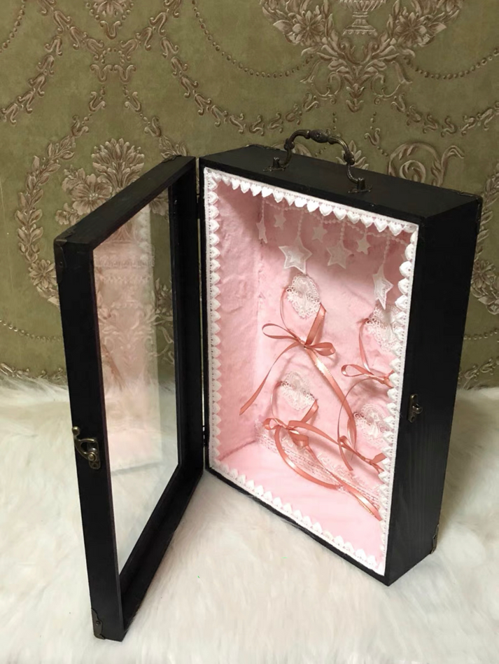 Blythe/BJD dollhouse dioramaroom French room box DOLLSHOWCASE/DISPLAYC ...